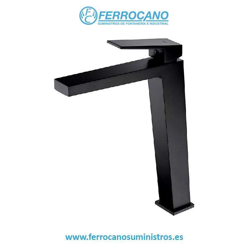 MONOMANDO LAVABO IMEX ART ALTO NEGRO MATE BDAR025-3NG 96,04